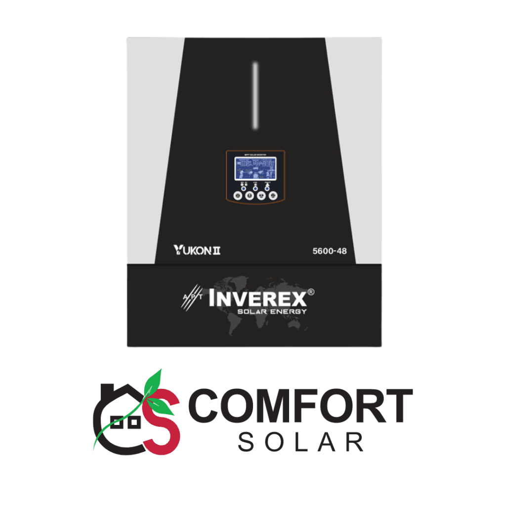 Inverex Yukon II .5.6 KW-48V Solar Inverter - Comfort Solar