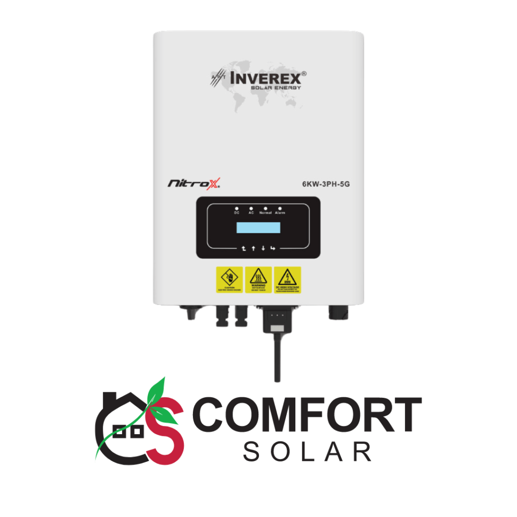 Inverex NitroX 6KW 3 Phase Ongrid - Comfort Solar