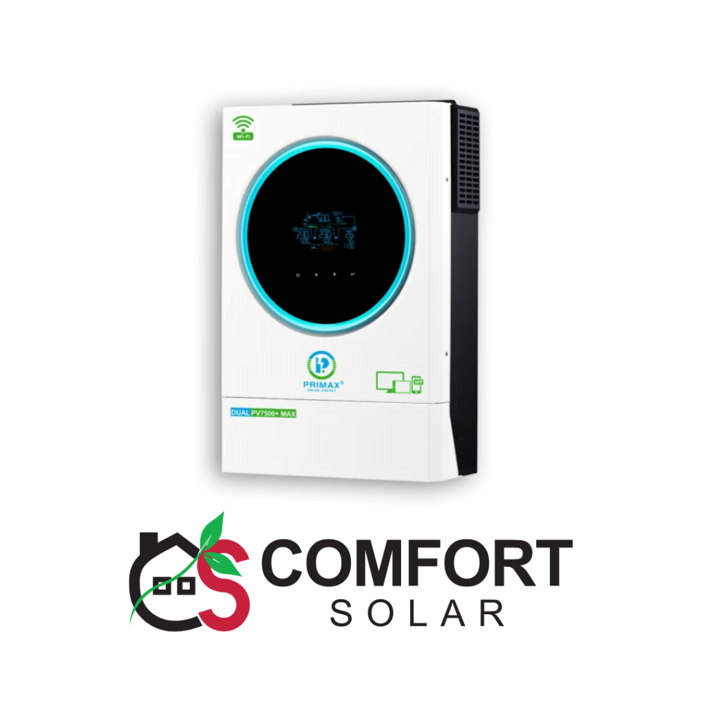 PRIMAX HYBRID SOLAR INVERTER – GALAXY DUAL PV7500+ MAX - Comfort Solar
