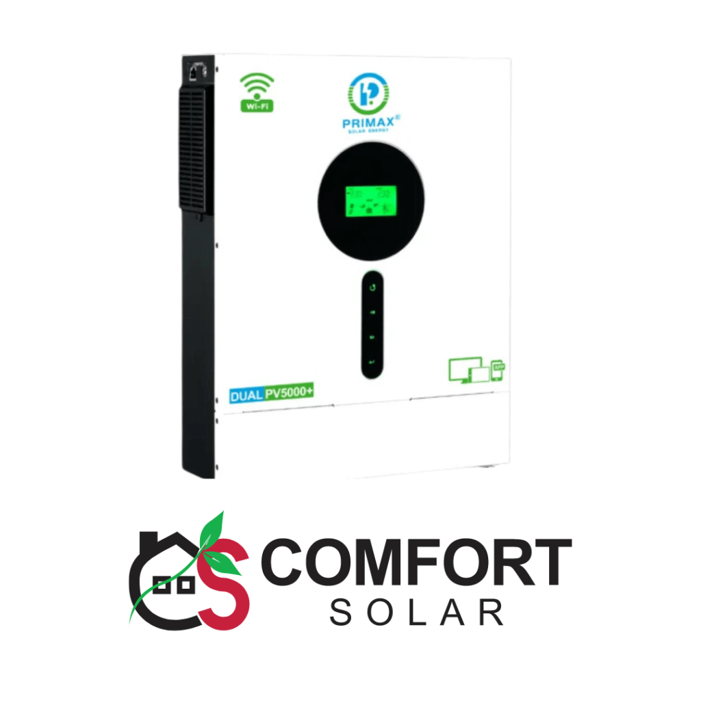 PRIMAX HYBRID SOLAR INVERTER – GALAXY DUAL PV5000+ - Comfort Solar