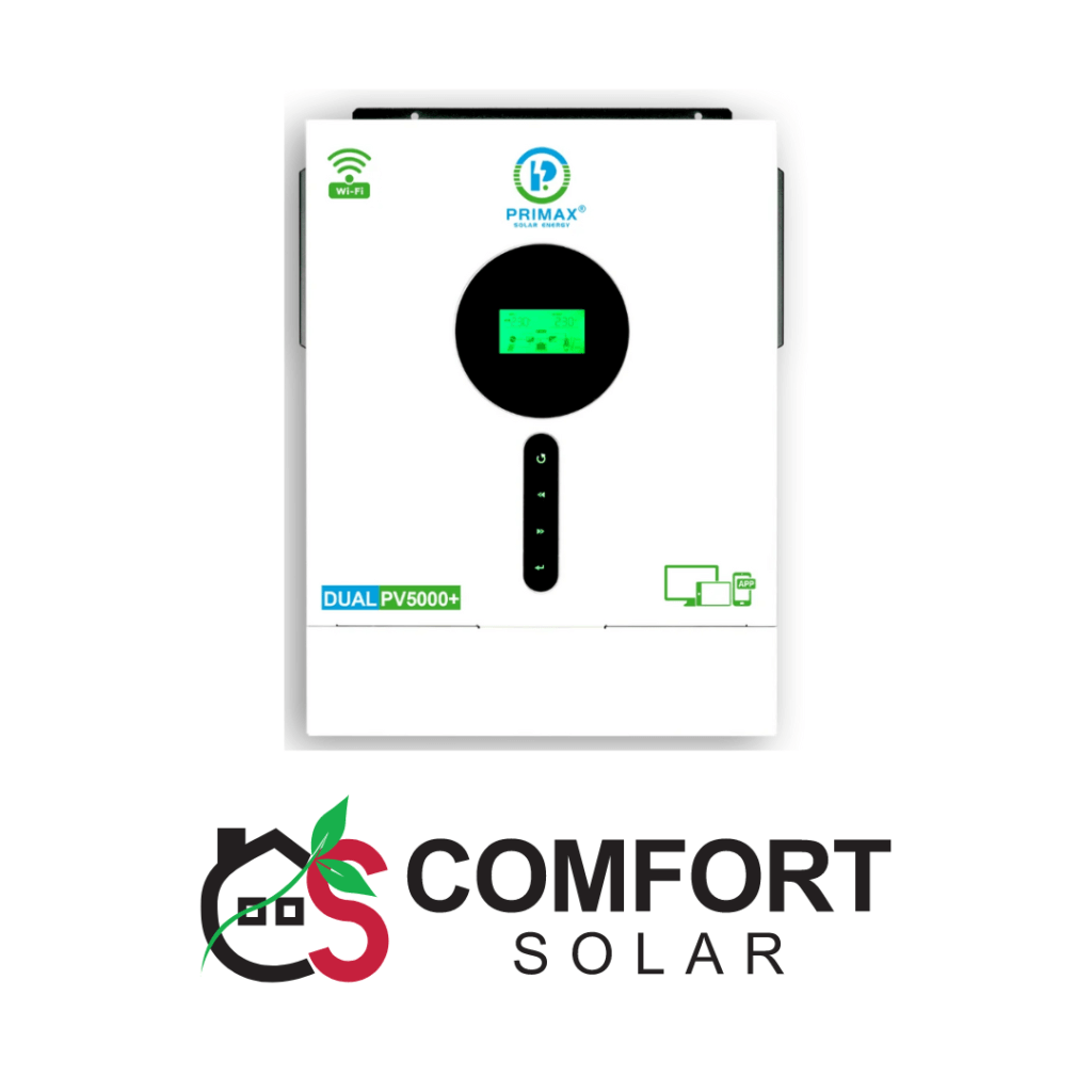 PRIMAX HYBRID SOLAR INVERTER – GALAXY DUAL PV5000+ - Comfort Solar