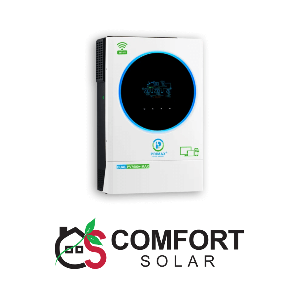 PRIMAX HYBRID SOLAR INVERTER – GALAXY DUAL PV7500+ MAX - Comfort Solar