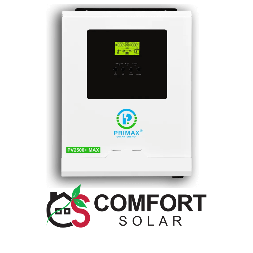 PRIMAX HYBRID SOLAR INVERTER – GALAXY PV2500+ MAX - Comfort Solar
