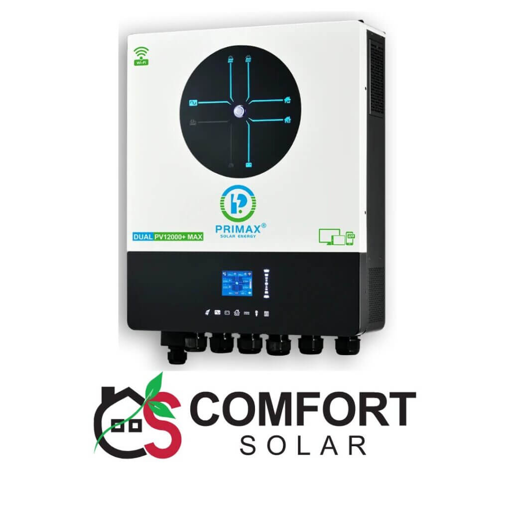 PRIMAX HYBRID SOLAR INVERTER – GALAXY DUAL PV12000+ MAX - Comfort Solar