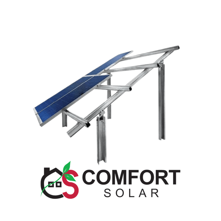 L2 GI Mounting Structure for Solar Panels (14 SWG) - Comfort Solar