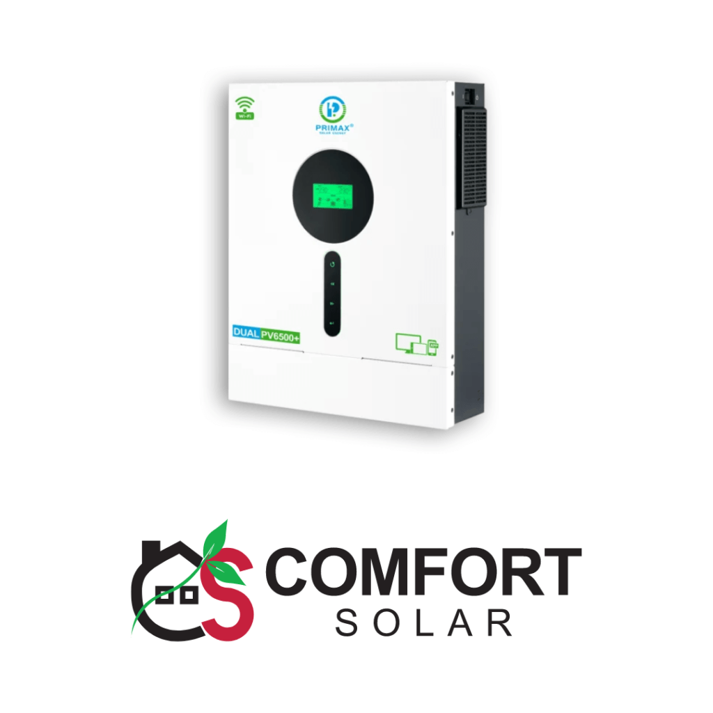 PRIMAX HYBRID SOLAR INVERTER – GALAXY DUAL PV6500+ 5.6KW - Comfort Solar
